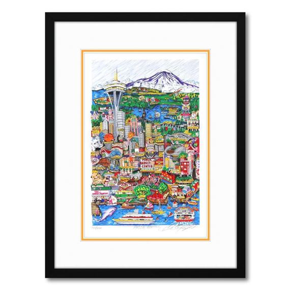 Charles Fazzino | Charles Fazzino- 3D Construction Silkscreen Serigraph ...