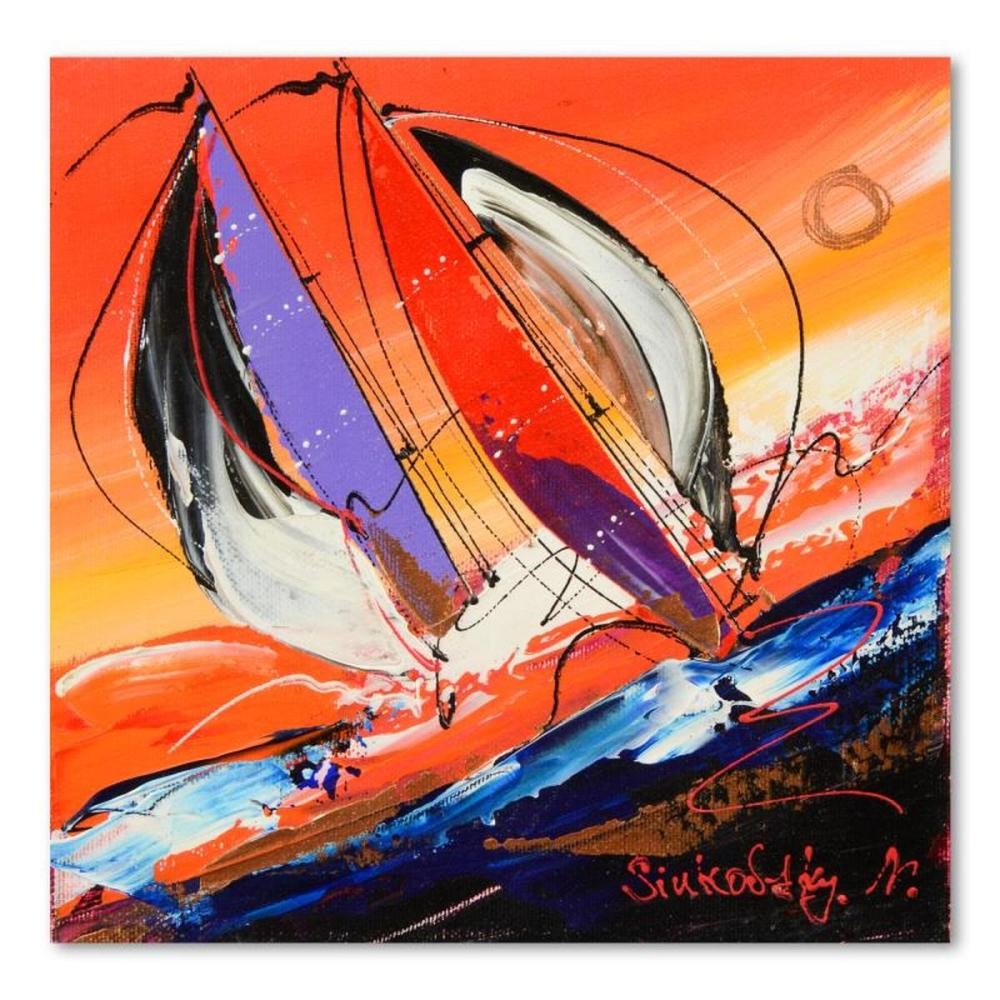 Natalia Sinkovsky | Natalia Sinkovsky, Alibi Original Acrylic Painting ...