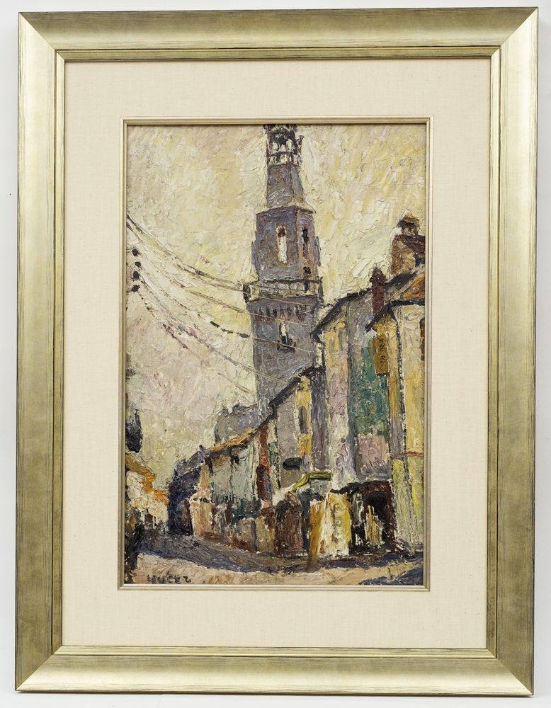 Maria-Mela Muter | Na ulicy Rue Carreterie w Awinionie z widokiem na ...