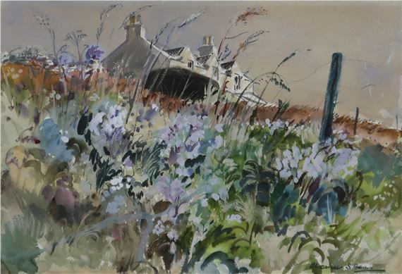 Alexander S. Burns | SUMMER ROADSIDE | MutualArt