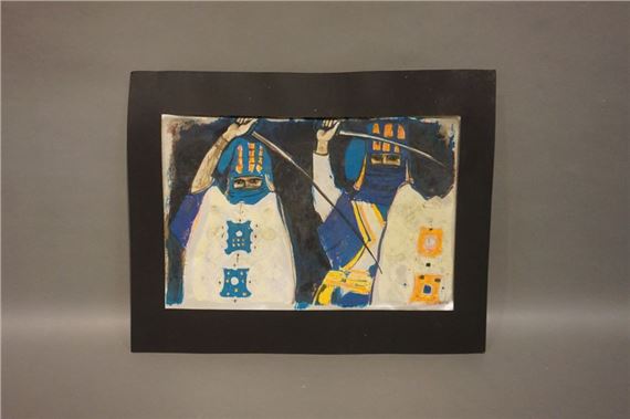 Nathalie Chabrier | Guerriers orientaux | MutualArt