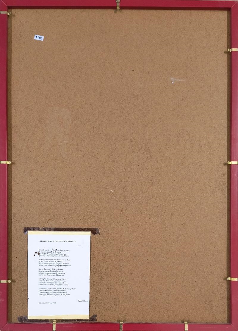 Rafael Alberti | Al David Alvaro siqueiros en Florencia (1976) | MutualArt