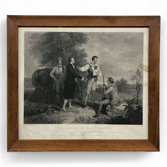 Asher Brown Durand | The Capture Of Major Andre. Painted By A. B ...