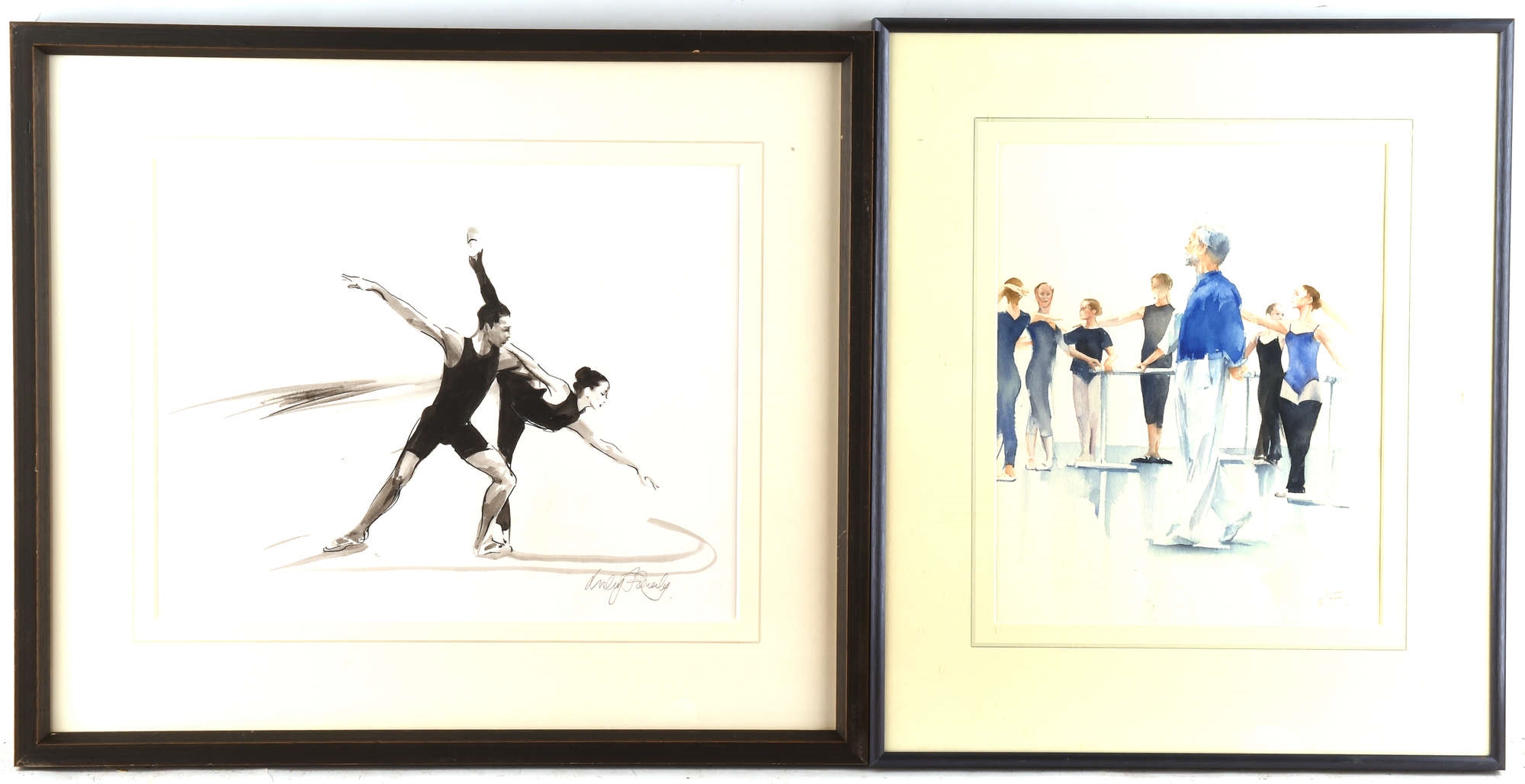 Lesley Fotherby | Dancers; Ballet Class | MutualArt