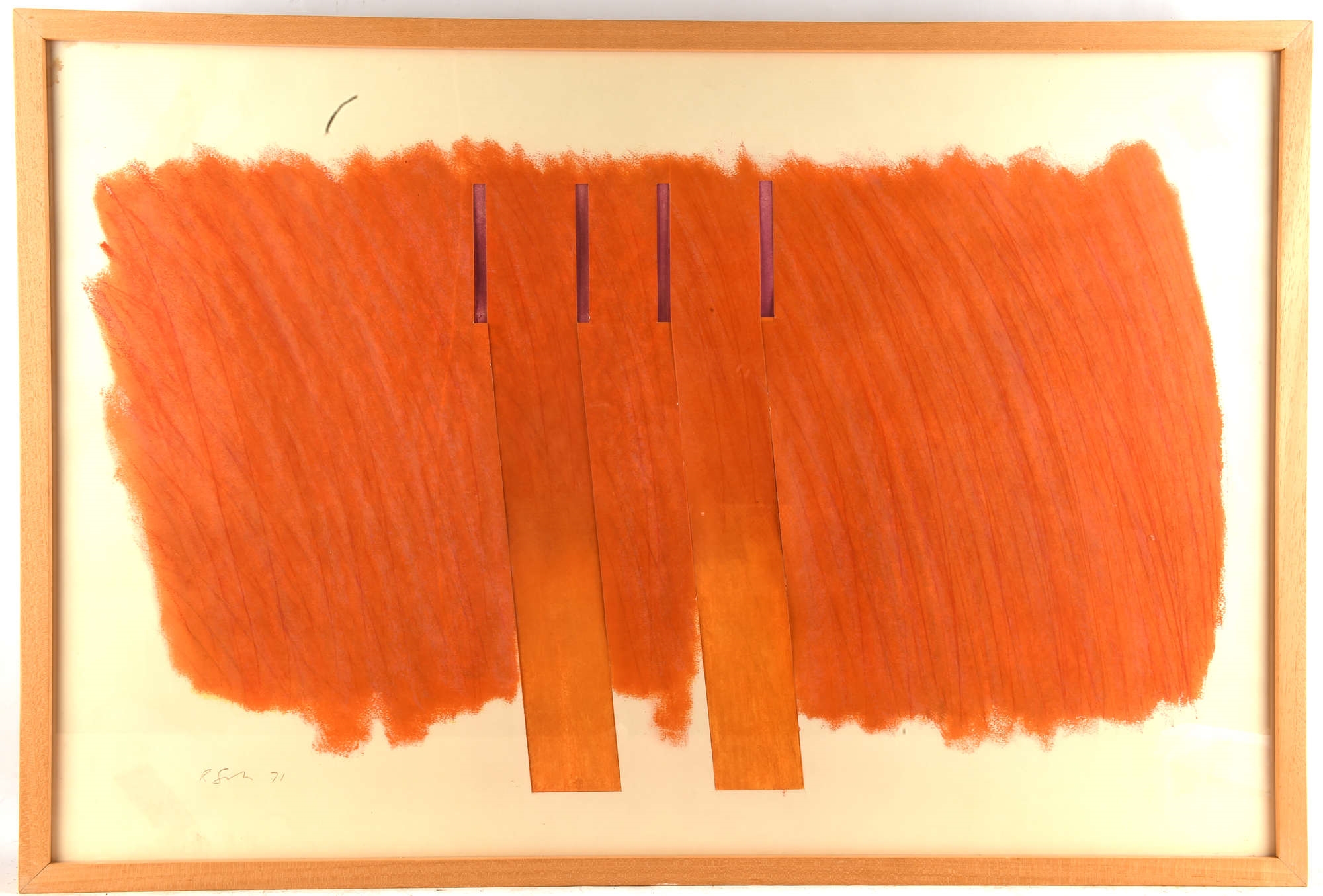 Richard Smith | Sun Curtain (Circa 1971) | MutualArt