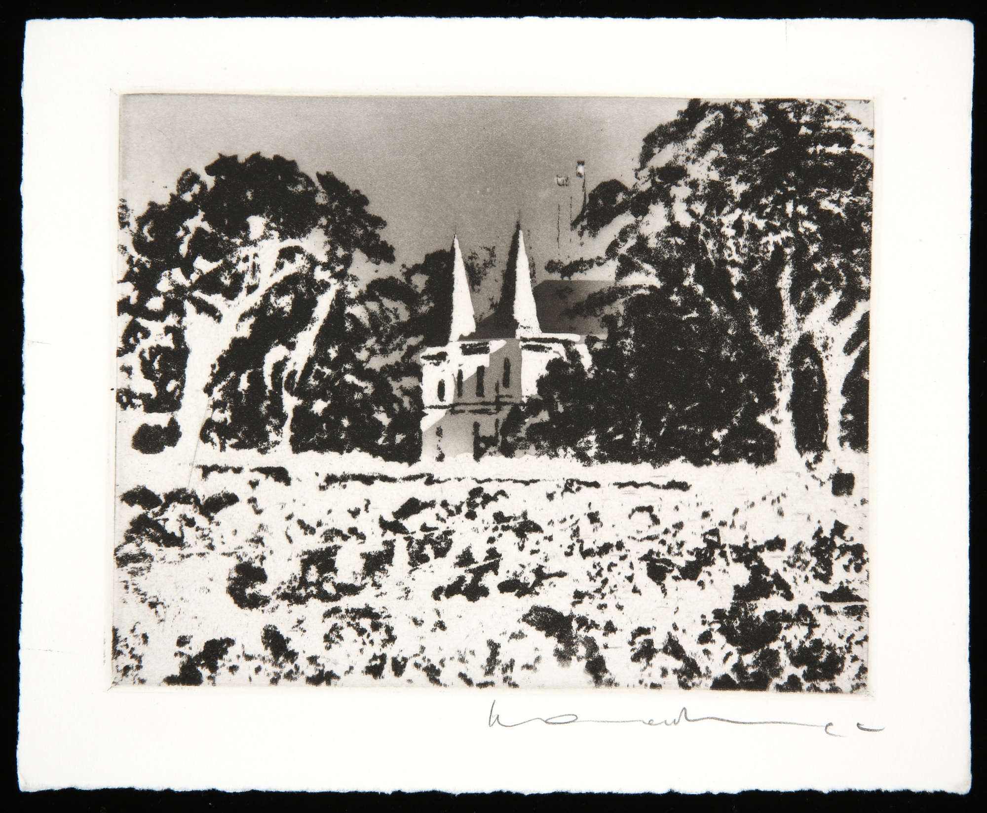 Norman Ackroyd | a view of Chateau Palmer | MutualArt