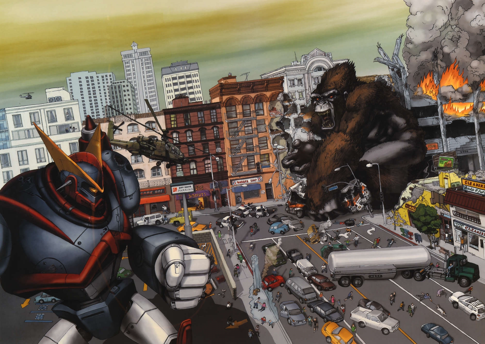 Kozyndan | King Kong vs Transformer based on the video game War of the ...