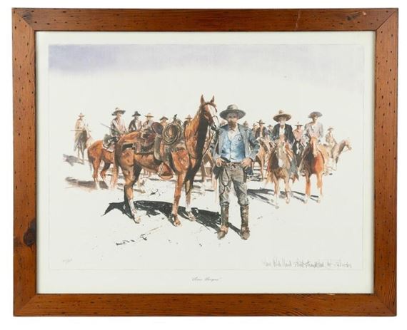 Buck Taylor | Art Texas Ranger Buck Taylor Print Signed & #'d | MutualArt