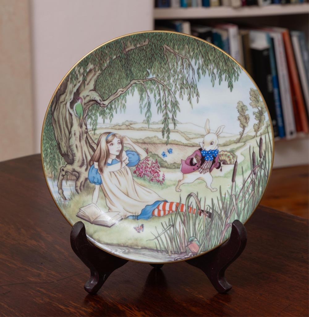 Sandy Nightingale | Alice In Wonderland Plate | MutualArt