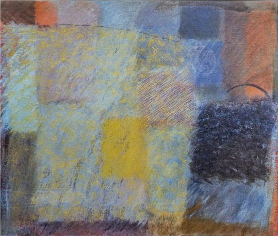 George Rogers | Blue Abstract (1980) | MutualArt