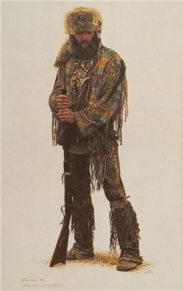 James Bama | Dan the Mountain Man | MutualArt