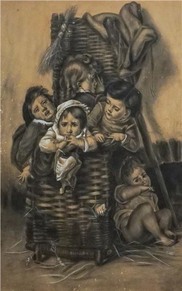 Timoléon Marie Lobrichon | Le Bagage Du Croque-Mitaine | MutualArt