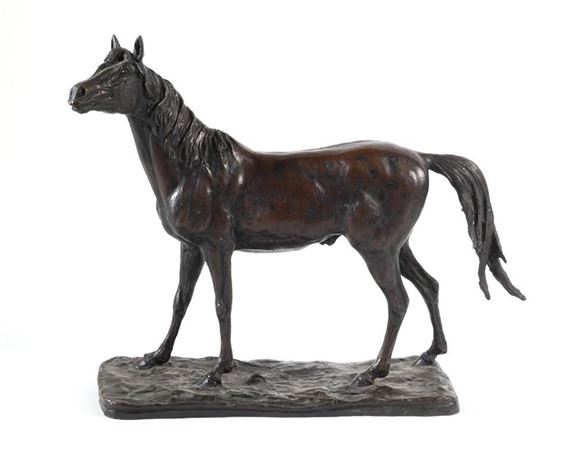 Pierre-Jules Mene | VINTAGE BRONZE SCULPTURE OF HORSE AFT BONHEUR ...