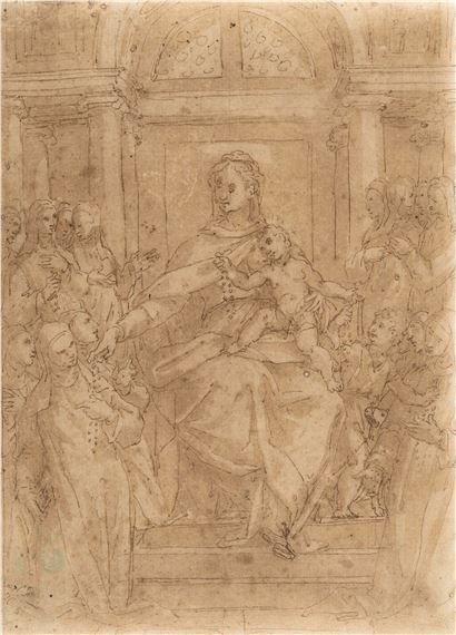 Giovanni Battista della Rovere | Virgin with the Child and the Boy St ...