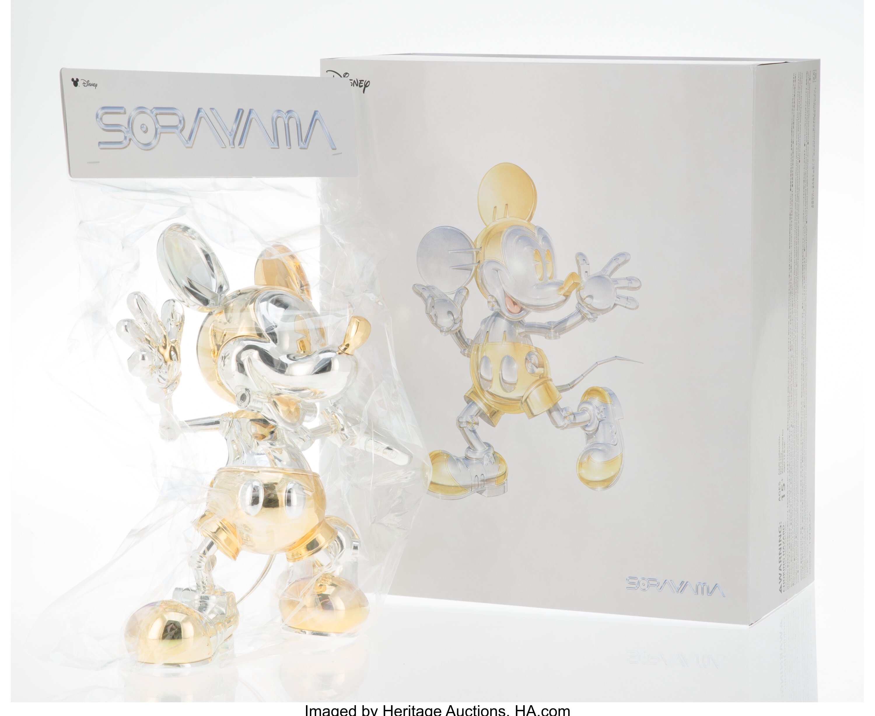 Hajime Sorayama | Mickey Mouse Now & Future Sofubi Figure, 2021 (2021 ...
