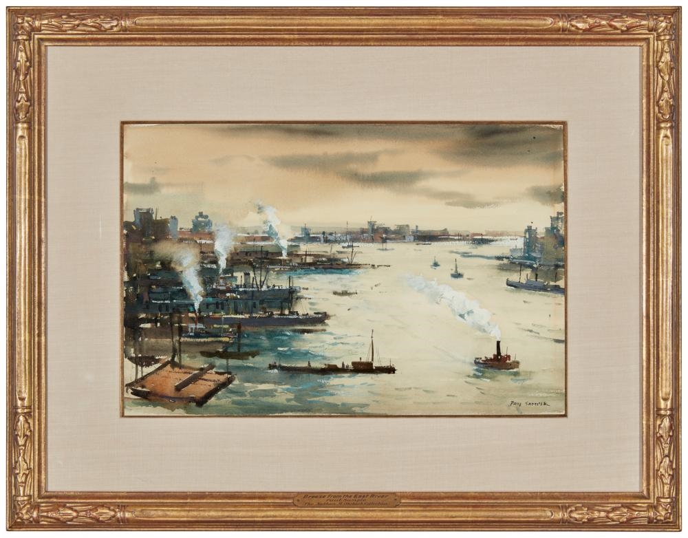 Paul Sample | East River | MutualArt