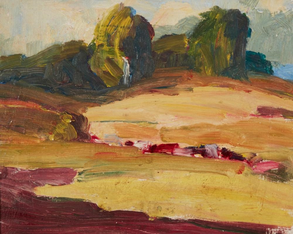 Selden Connor Gile | Marin Hills with Cattle | MutualArt