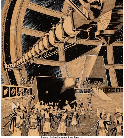 Frank R. Paul | Extra-terrestrial Communication, Science Fiction Plus ...