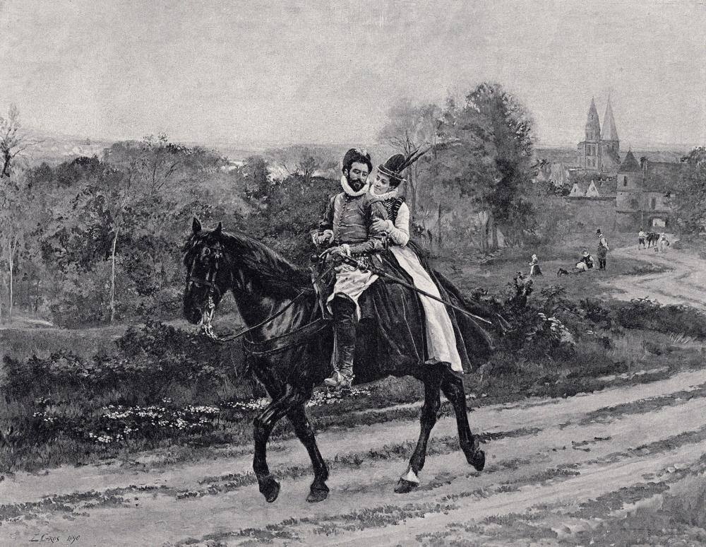 Antoine-Jean Gros | Antoine-Jean Gros 1800s Antique Print A Romantic ...