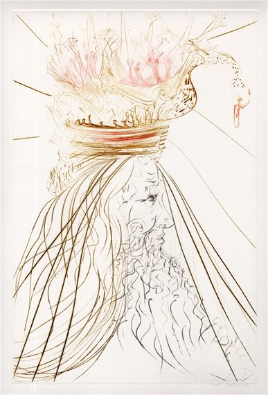 Salvador Dalí | Salvador Dali Tristan Etching Signed Limited Framed ...