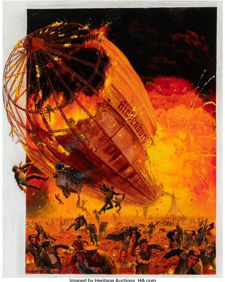 Morton Künstler | Hindenburg movie poster comprehensive/concept art ...