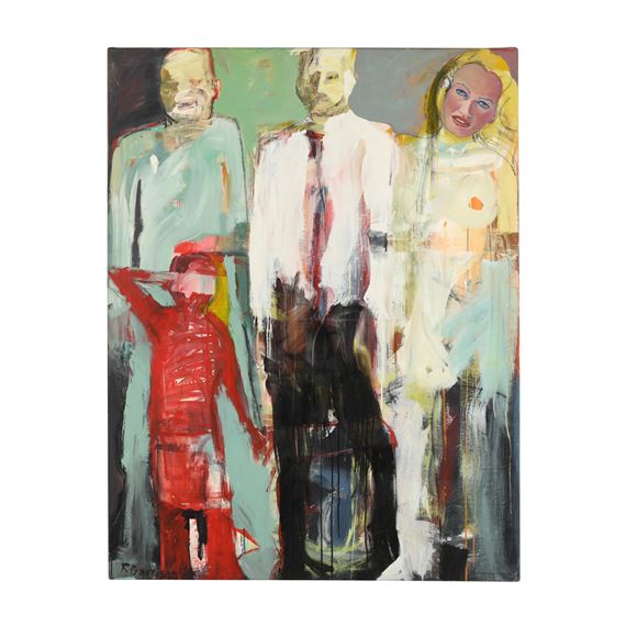 Richard Garrison | Group Portrait (1994) | MutualArt