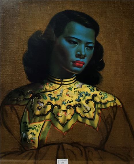 Vladimir Tretchikoff | THE MERRY WIDOW | MutualArt