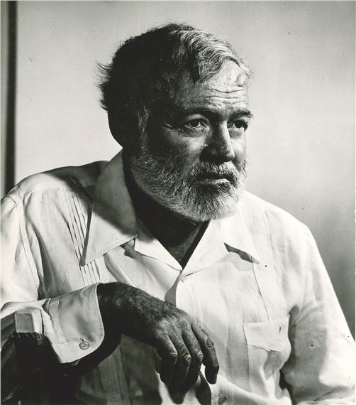 Yousuf Karsh | Ernest Hemingway (1957) | MutualArt