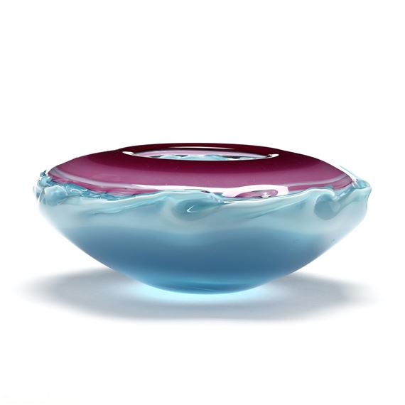 Sonja Blomdahl | Incalmo Glass Vessel (1987) | MutualArt