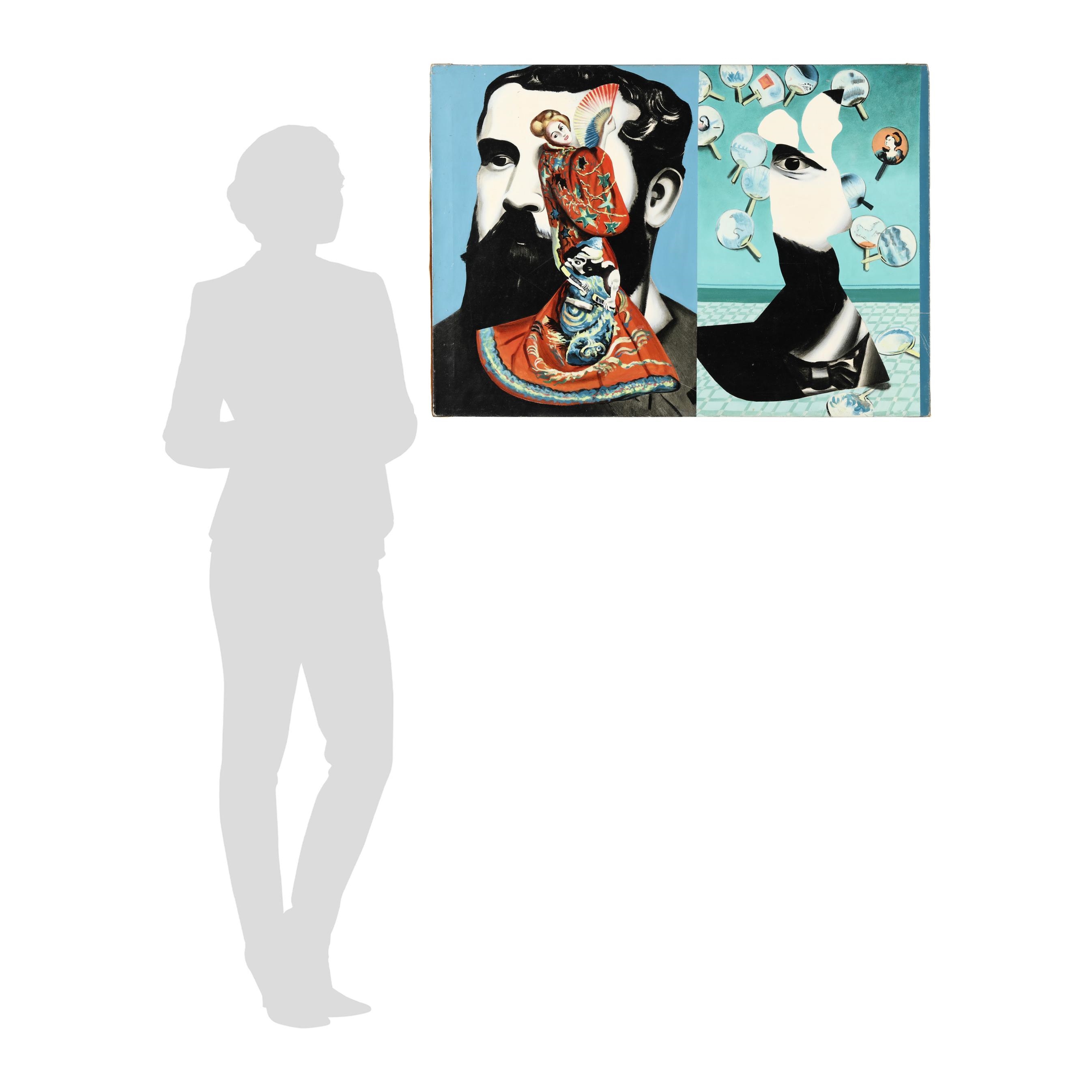 Gudmundur Gudmundsson | Manet Y Su Modelo (1967) | MutualArt
