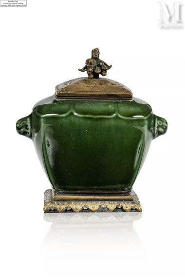 Joseph-Theodore Deck | Encrier quadrangulaire | MutualArt