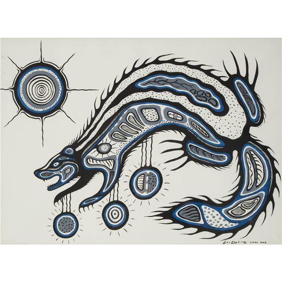 Carl Ray | Medicine Fox (1977) | MutualArt