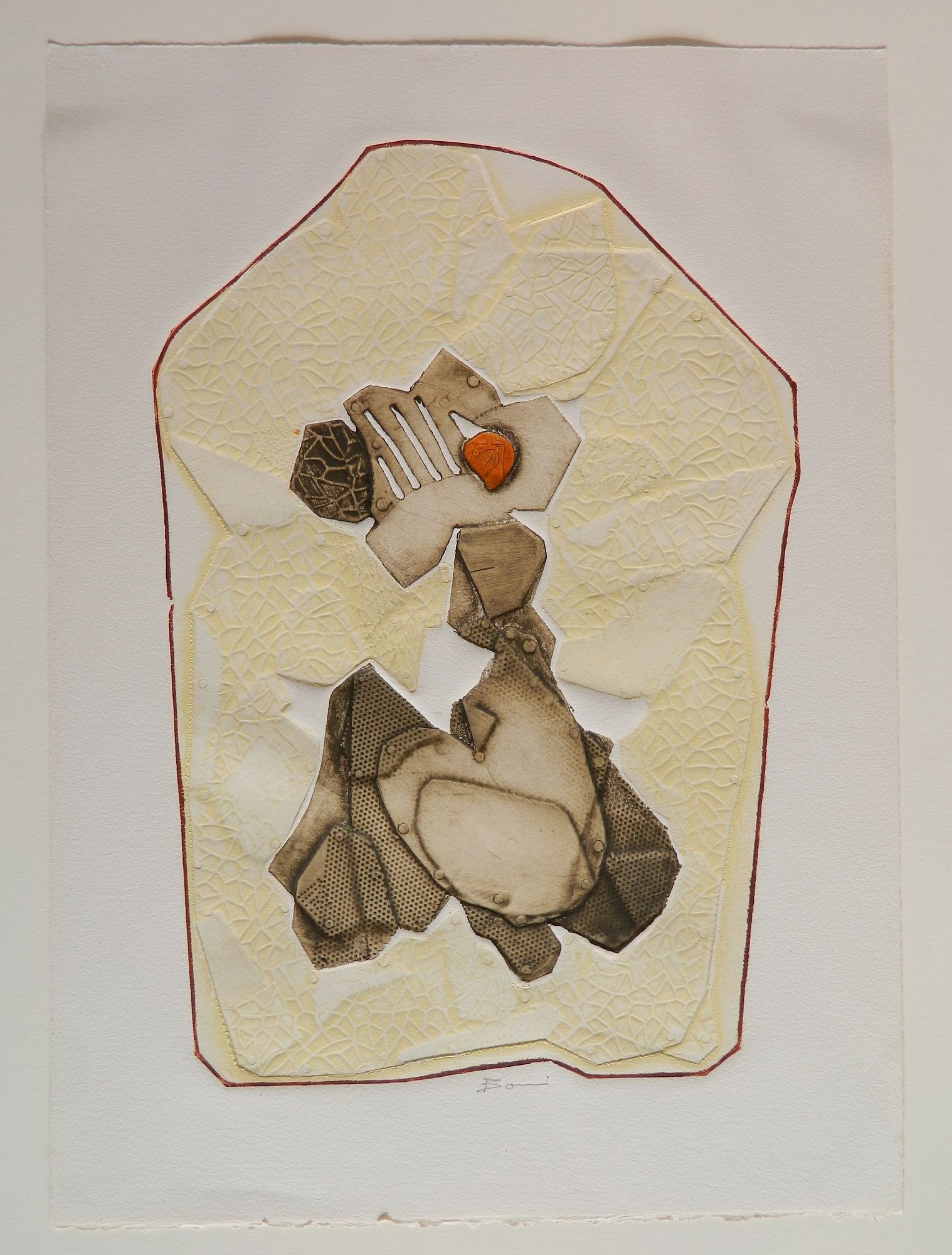 Paolo Boni | Recueillement (1966) | MutualArt