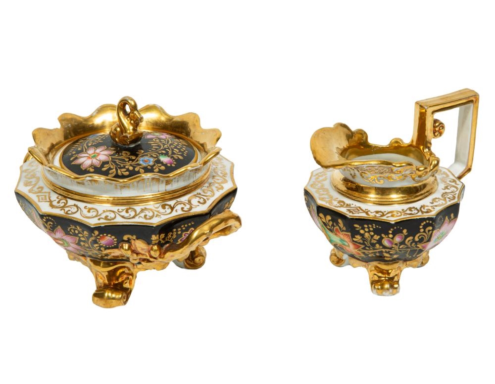 Jacob Petit | Jacob Petit Paris Porcelain Sugar and Creamer (Mid 19 ...
