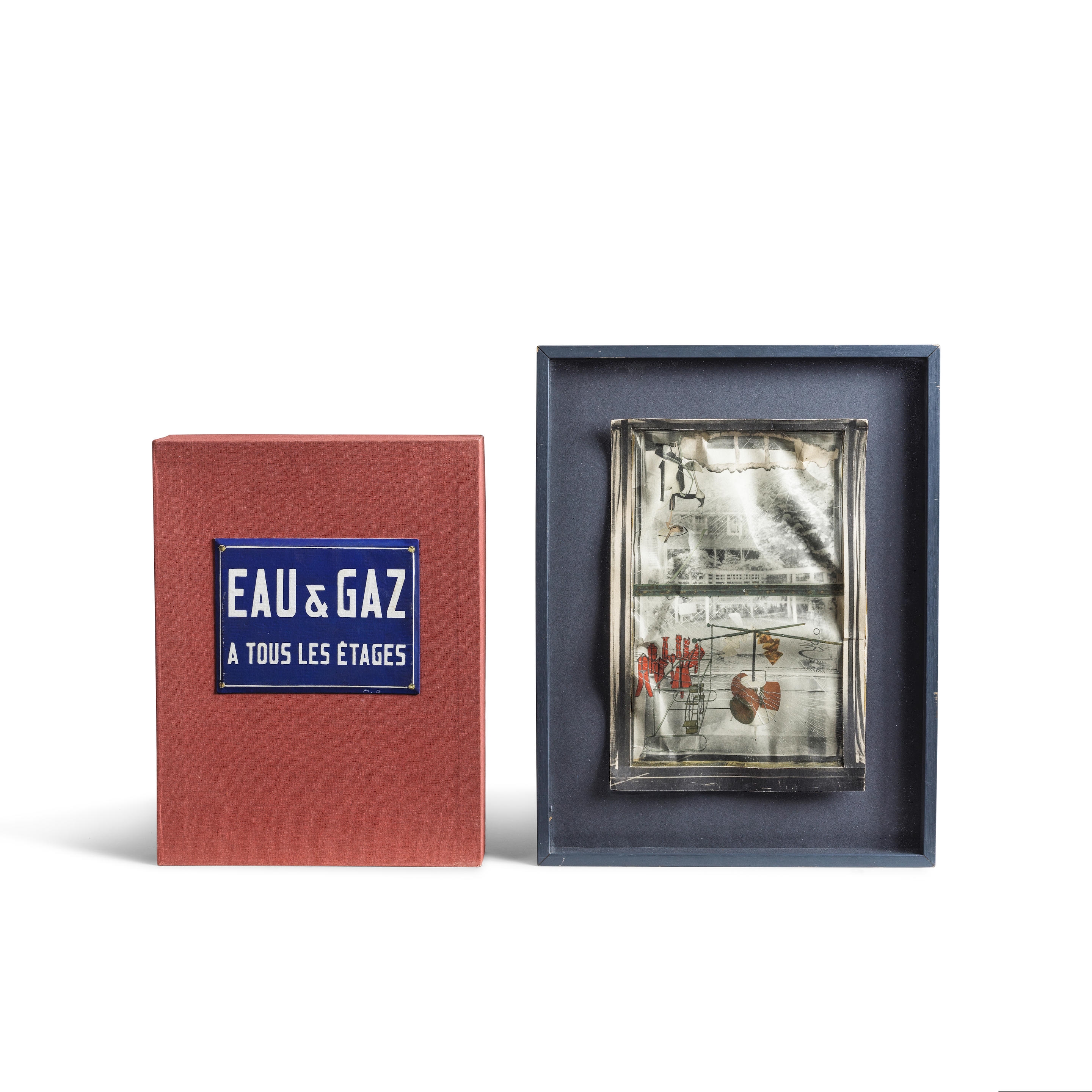 Marcel Duchamp | Eau & Gaz à tous les étages & Le Grand verre (Deux ...