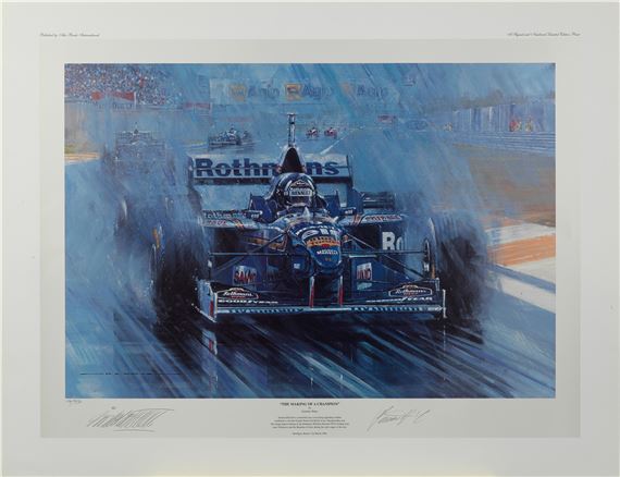 Nicholas Watts | 'The Making of a Champion', a signed print after ...