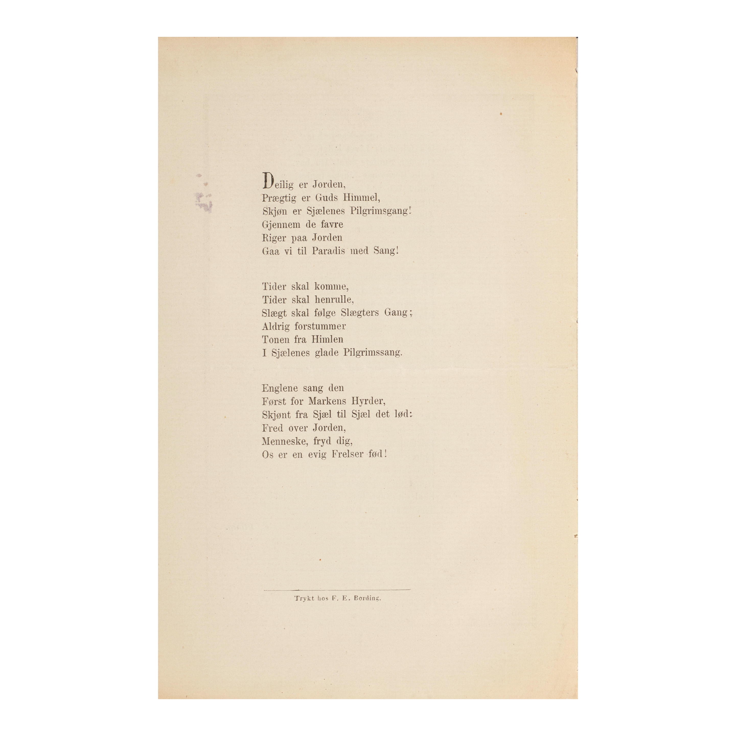 H.C. Andersen | Ved Hans Christian Andersens Jordefærd i Vor Frue Kirke ...