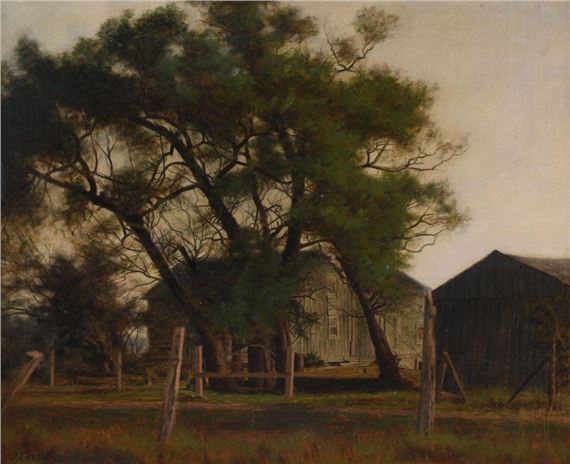 Dwight William Tryon | Moonlight (1906) | MutualArt