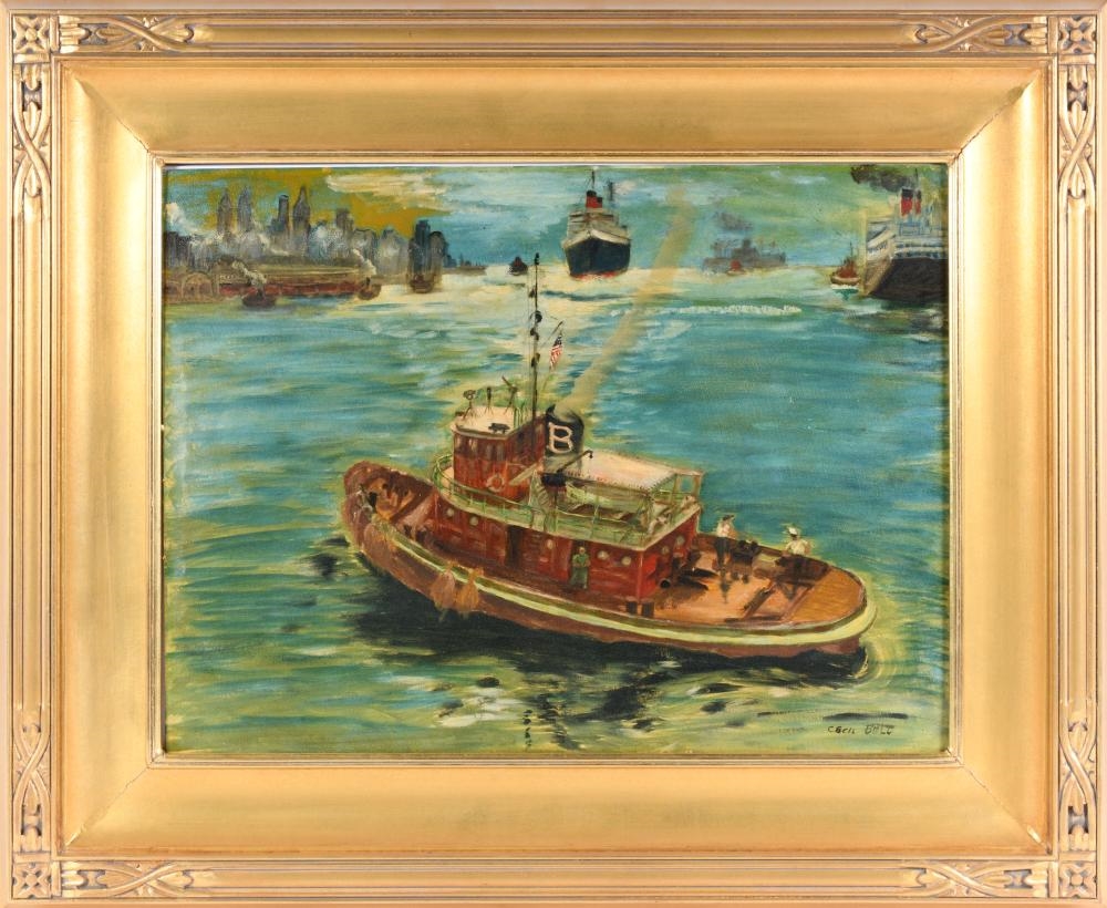 Cecil C. Bell | HUDSON RIVER TUGBOAT (1950 - 1960) | MutualArt
