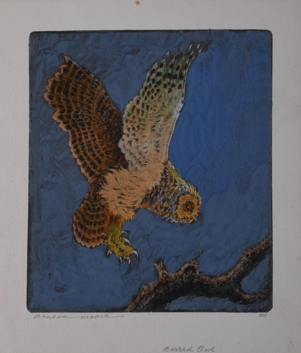 Benson Bond Moore | HAWKS AND OWLS | MutualArt