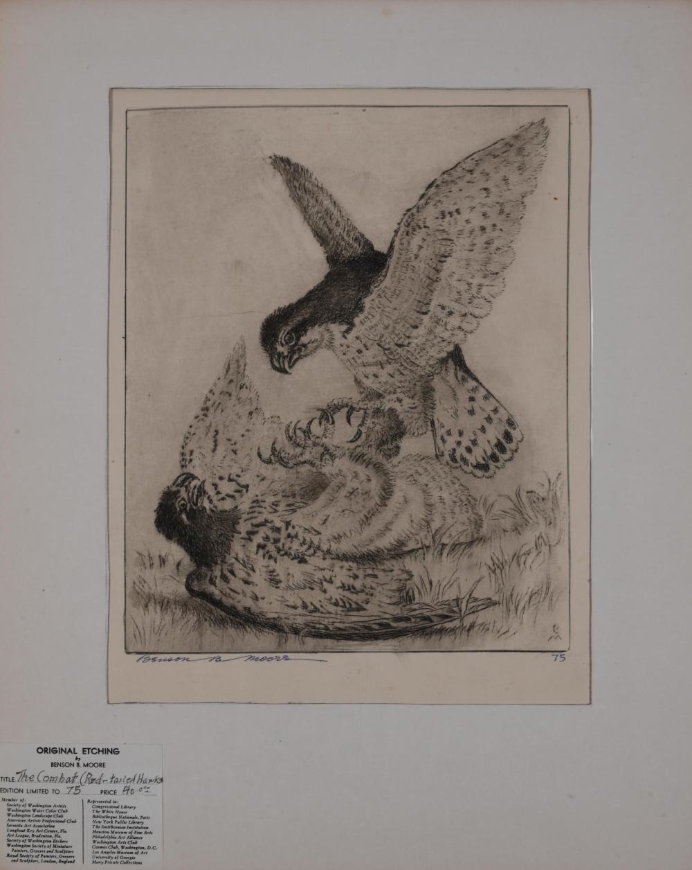 Benson Bond Moore | HAWKS AND OWLS | MutualArt