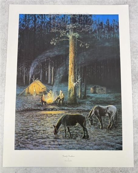 Dave Samuelson | Dave Samuelson Family Tradition Print | MutualArt