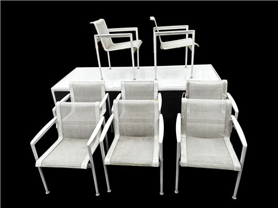 Richard Schultz | Dining Table and Eight Armchairs | MutualArt