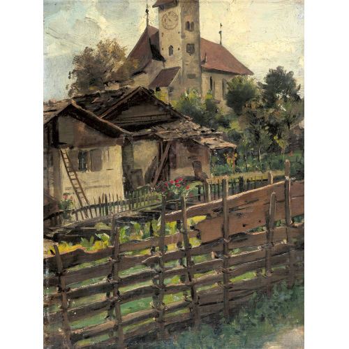 Hans Bachmann | Kirche in Brienz | MutualArt