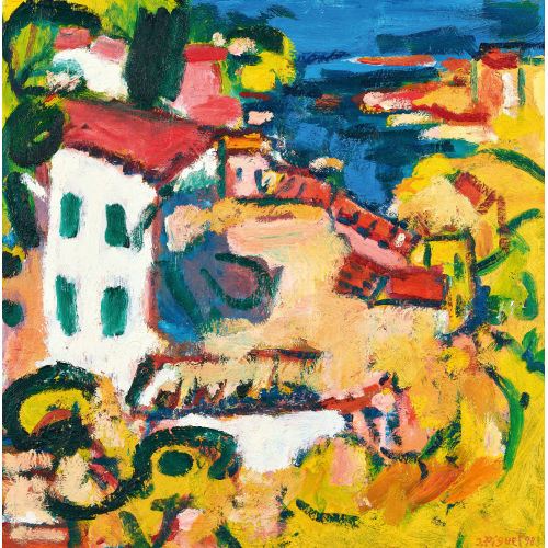 Jean-Louis Piguet | Baie à Mandelieu (1998) | MutualArt