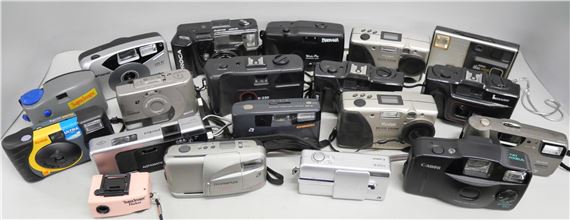 Betty V. Devonald | A collection of digital and film cameras | MutualArt