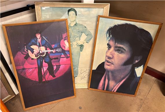Elvis Presley | Three Elvis Presley prints | MutualArt
