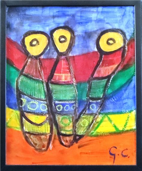 Gabriel Caruana | 3 Standing figures (2001) | MutualArt