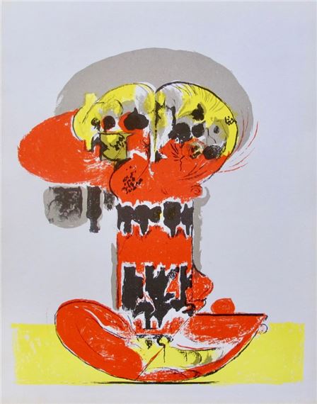 Graham Sutherland | Three Figures in a Garden (1953) | MutualArt