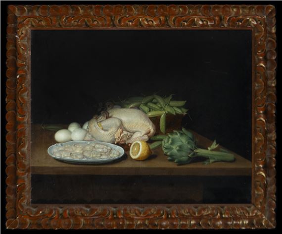 Spanish School, 20th Century | Escuela Española del siglo XVII - Bodegón de aves | MutualArt